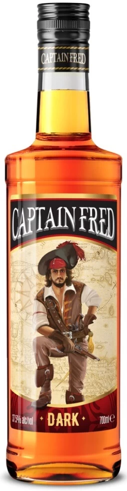 Спиртна Напитка Captain Fred Червен - 0.7л.